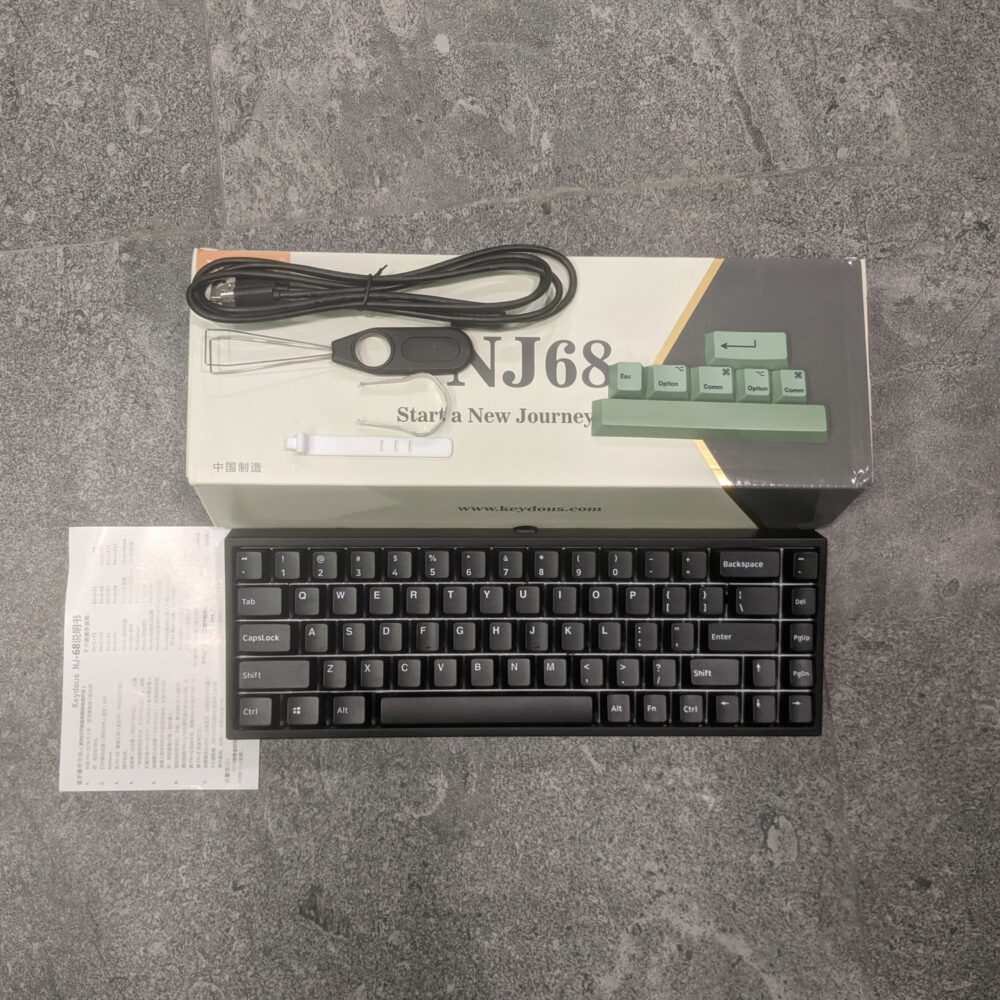 Bàn phím cơ Keydous NJ68 (Kalih Box Switch) - Bluetooth / RGB / Hotswap ...